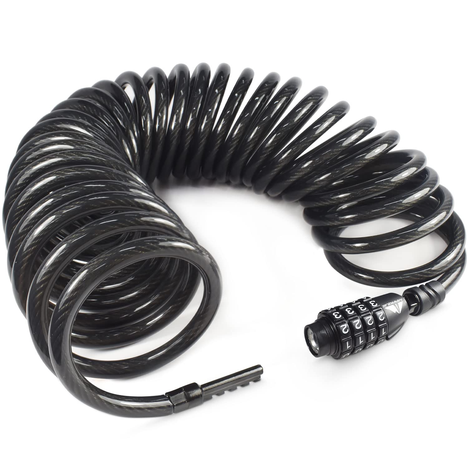 Amazon.com: MARQUE Combination Bike Lock Cable- 3/8 inch (5FT, 10FT ...