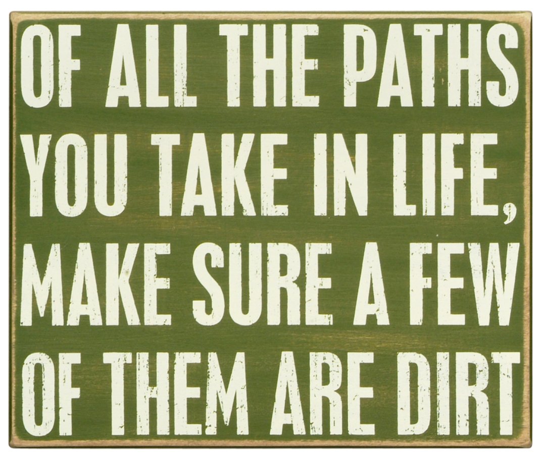 Primitives by Kathy 19008 Distressed Green Box Sign, 12" x 10" x 1.75 ...