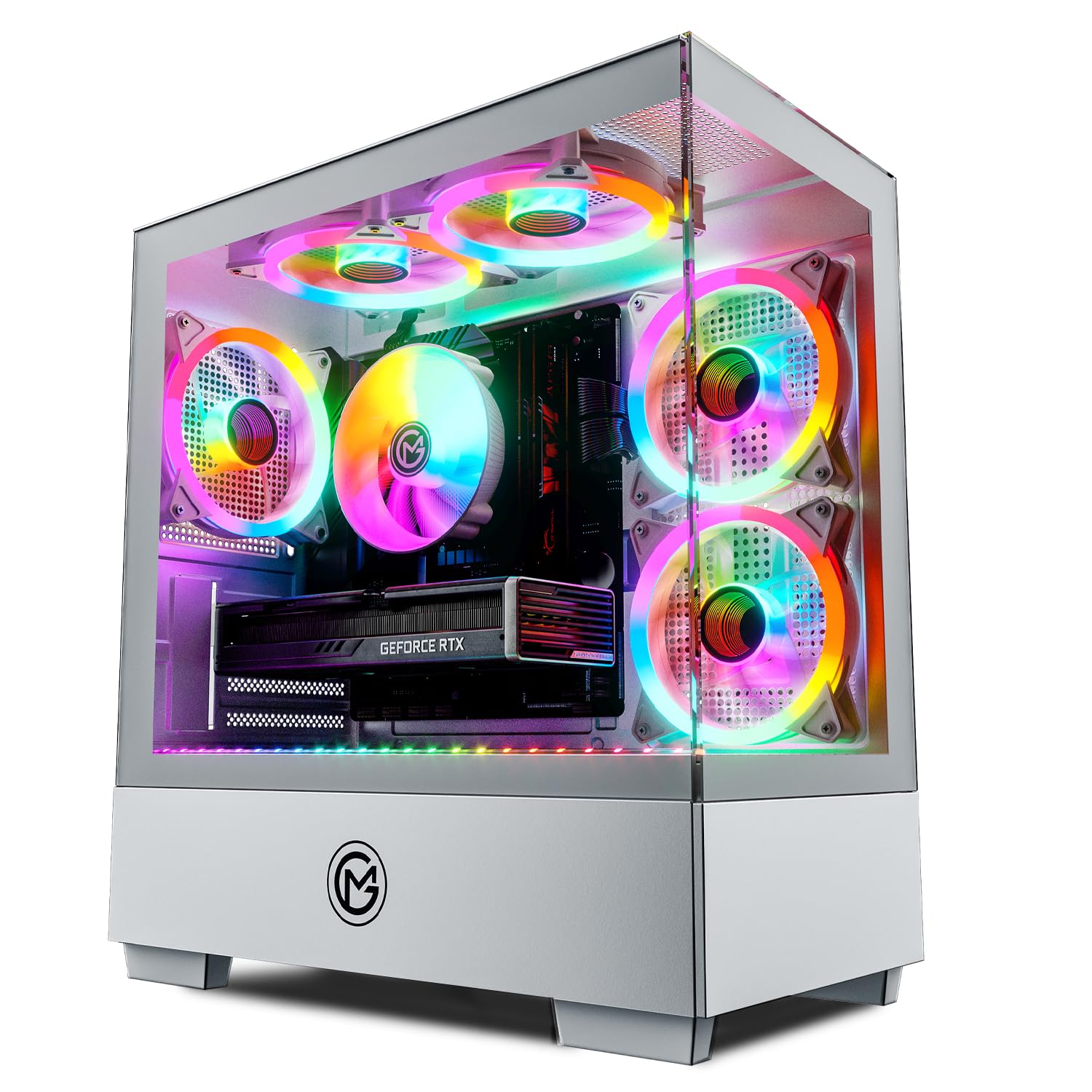 GameMachines Evolv Snow Edition - Gaming PC - AMD Ryzen 7 5700X ...