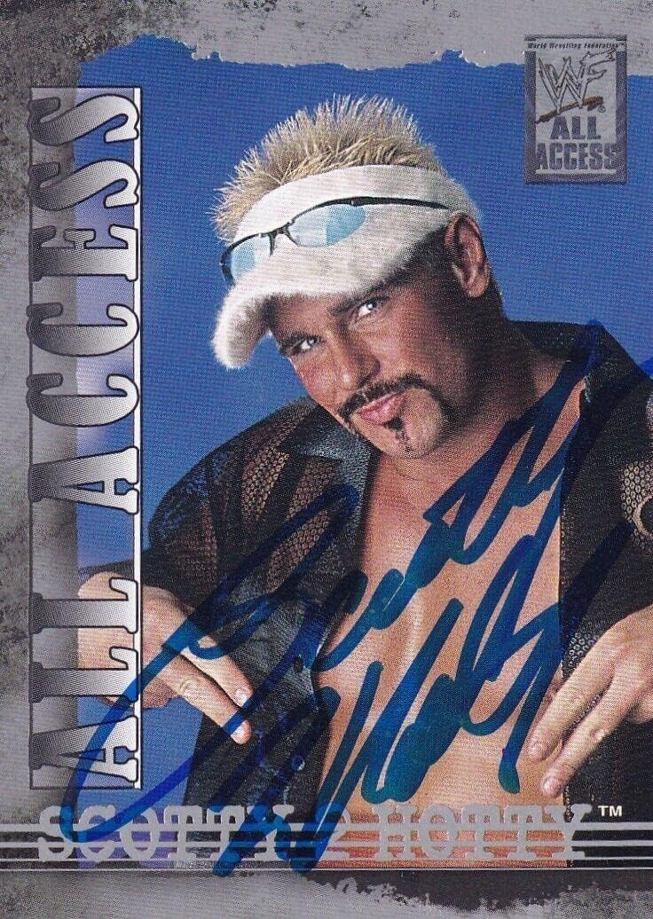Scotty 2 Hotty Signed 2002 Fleer WWF All Access Card #46 WWE Too Cool ...