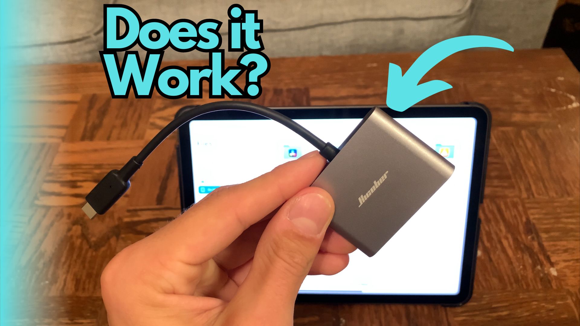 Watch Hicober Usb C Card Reader Review on Amazon Live