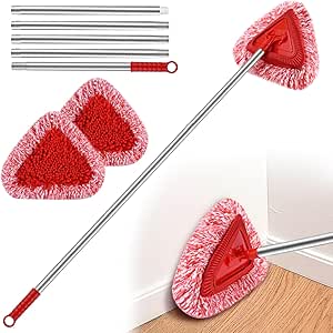 Amazon.com: Gasgimos Baseboard Cleaner Tool with Handle - Extendable 20 ...