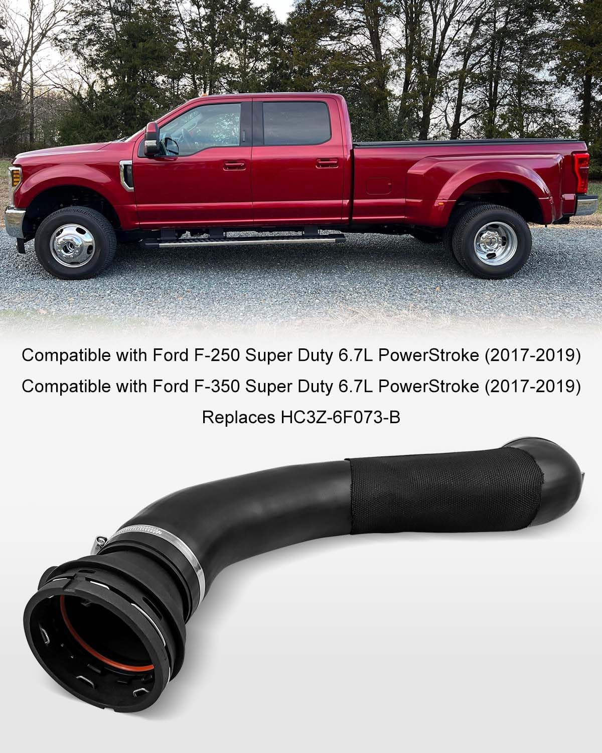 Snapklik.com : Turbo Intercooler Outlet Tube Fit For Ford F-250 F-350 ...