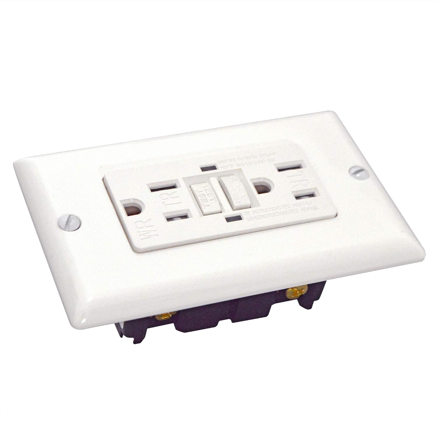 AH Lighting GFCI 15A Self Test, Tamper and Weather Resistant Duplex ...