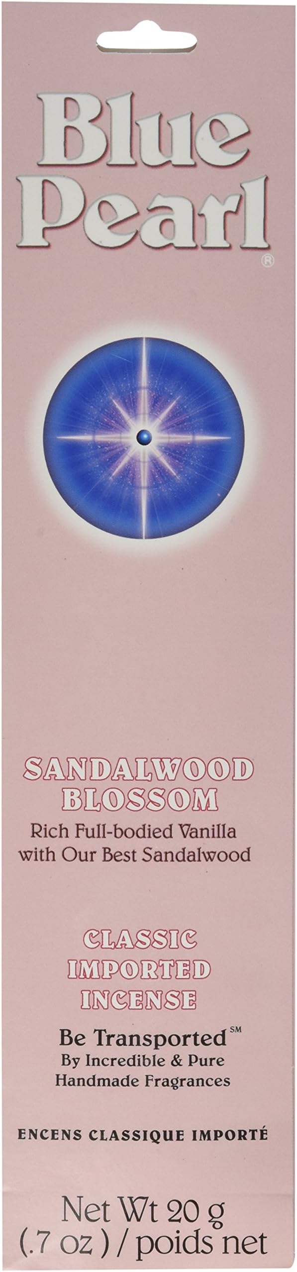 Amazon.com: Blue Pearl Classic Fragrance Incense, Sandalwood, 20 Gram ...
