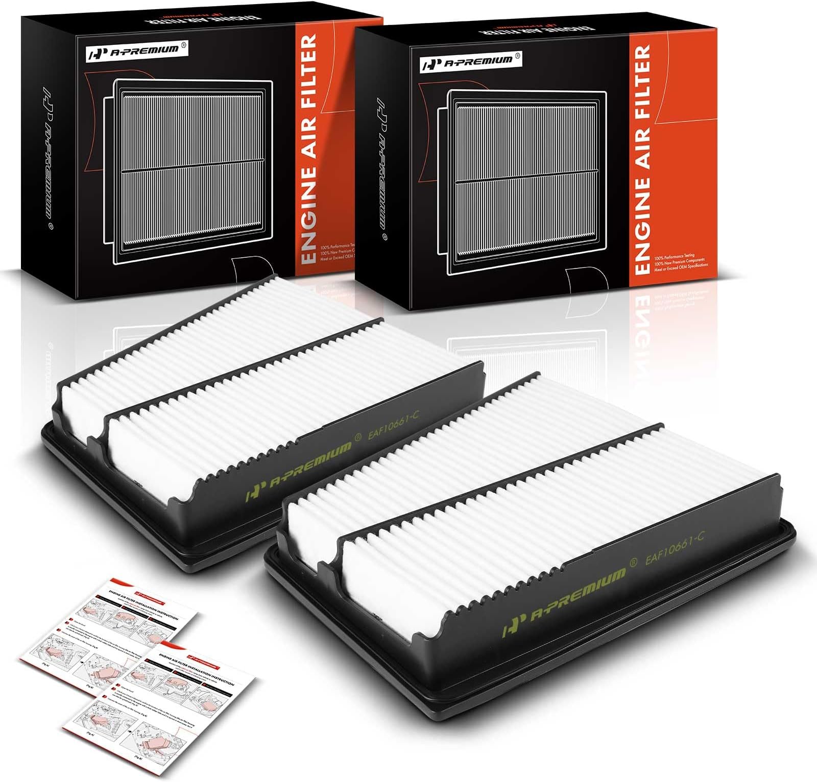 Amazon.com: A-Premium Engine Air Filter Compatible with Hyundai Genesis ...