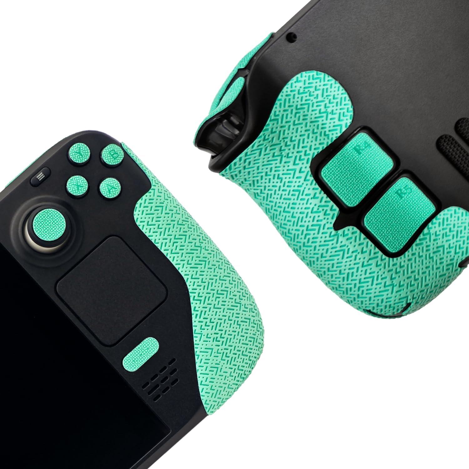 Amazon.com: Luck&Link Controller Grip for Steam Deck,Textured Skin kit ...