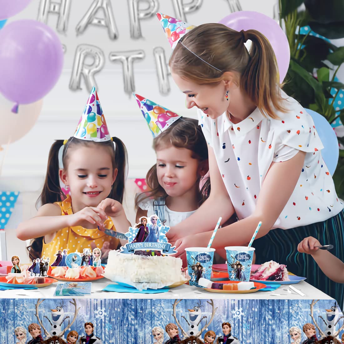 Frozen Party Decorations, Frozen Birthday Party Supplies, Winter ...