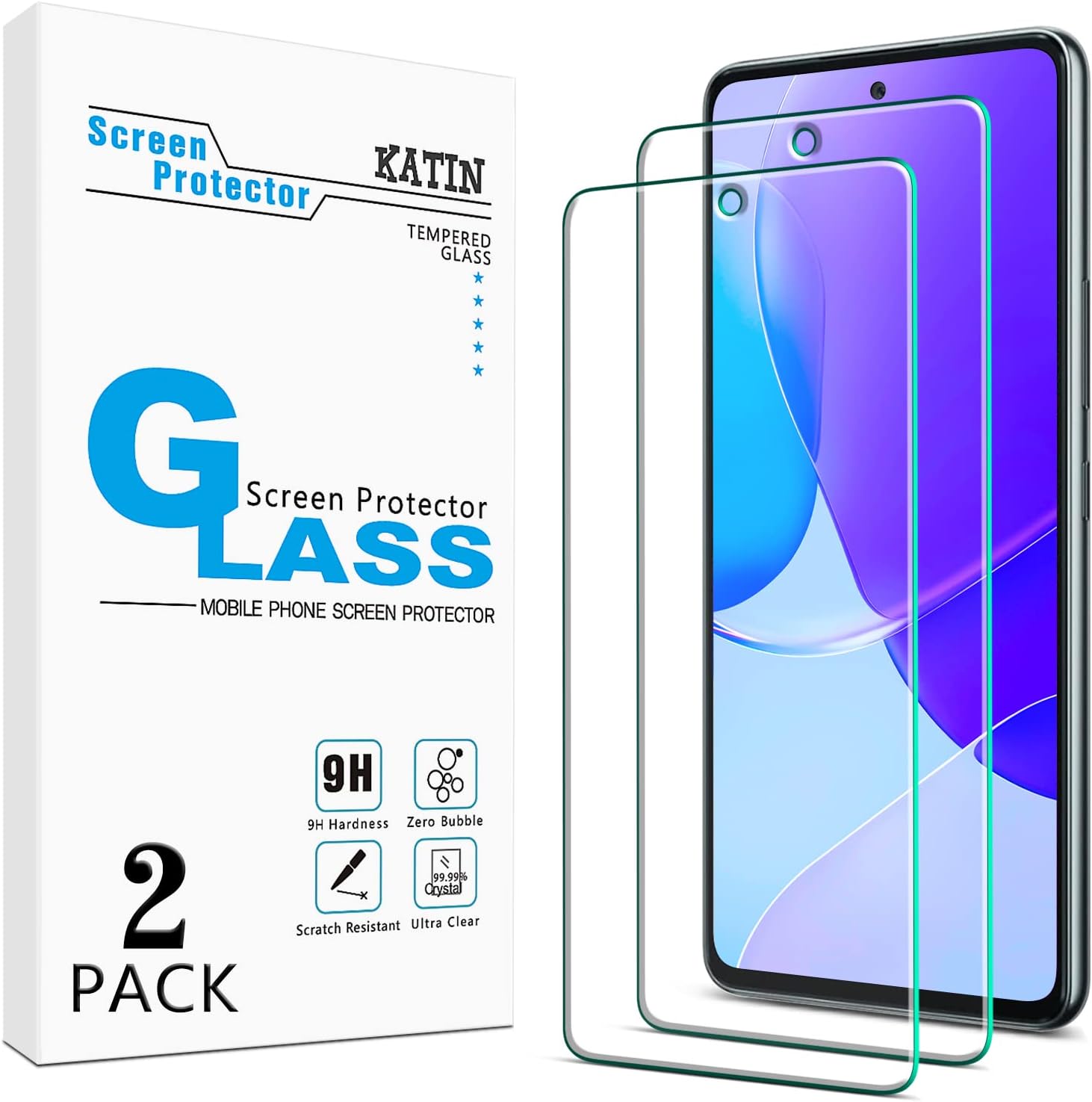 Amazon.com: YEYEBF Galaxy A53 5G Premium Tempered Glass + Camera Lens ...