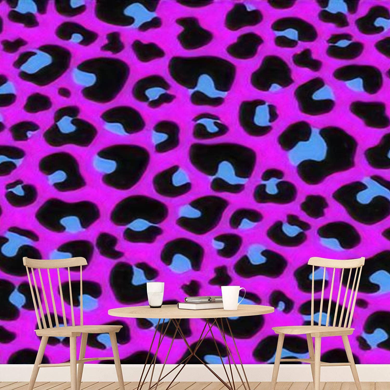 Colored Cheetah Print Wallpaper