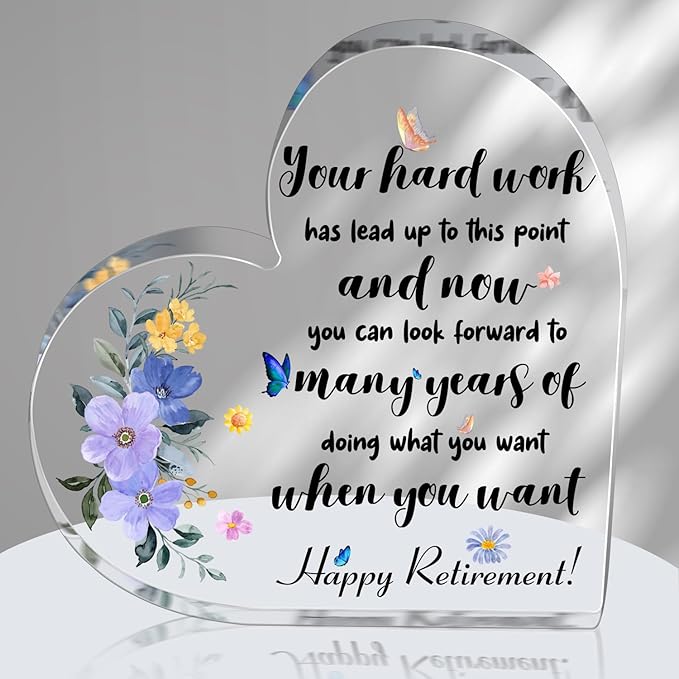 Amazon.com: Retirement Gifts for Women Cool Leaving Goodbye Going Away ...