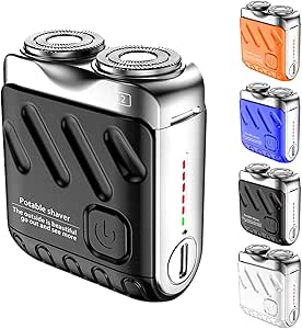 Amazon.com: Portable Rotary Dual Ring Electric Shaver, 2025 Electric ...
