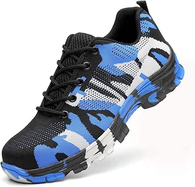 Sumateng Veiligheidsschoenen Heren Dames Lichte Werkschoenen Stalen ...