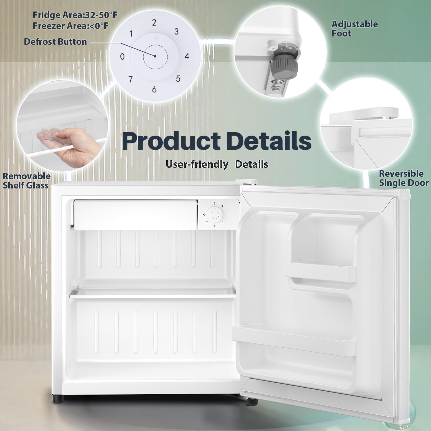 Snapklik.com : Kismile Compact Fridge