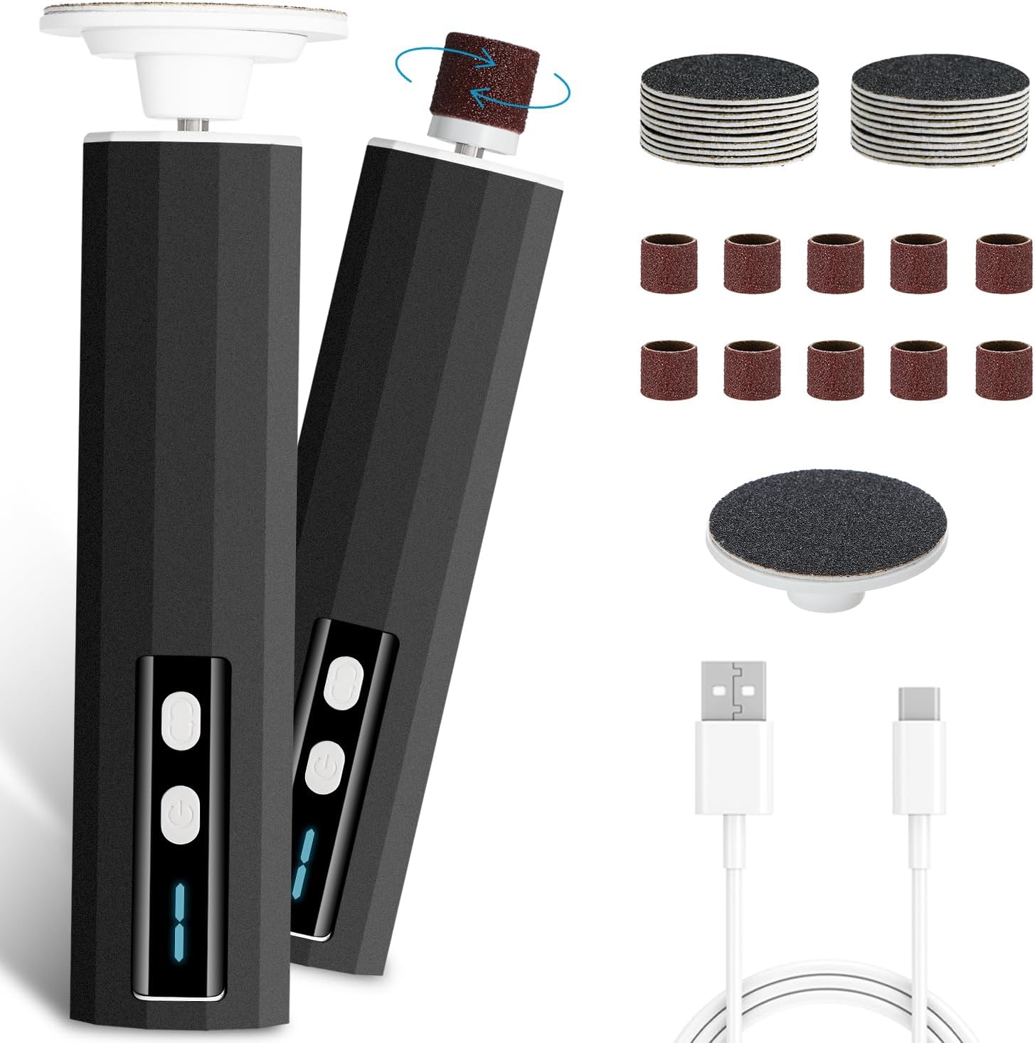 Amazon.com : Electric Foot Callus Removers Rechargeable - Electric Foot ...