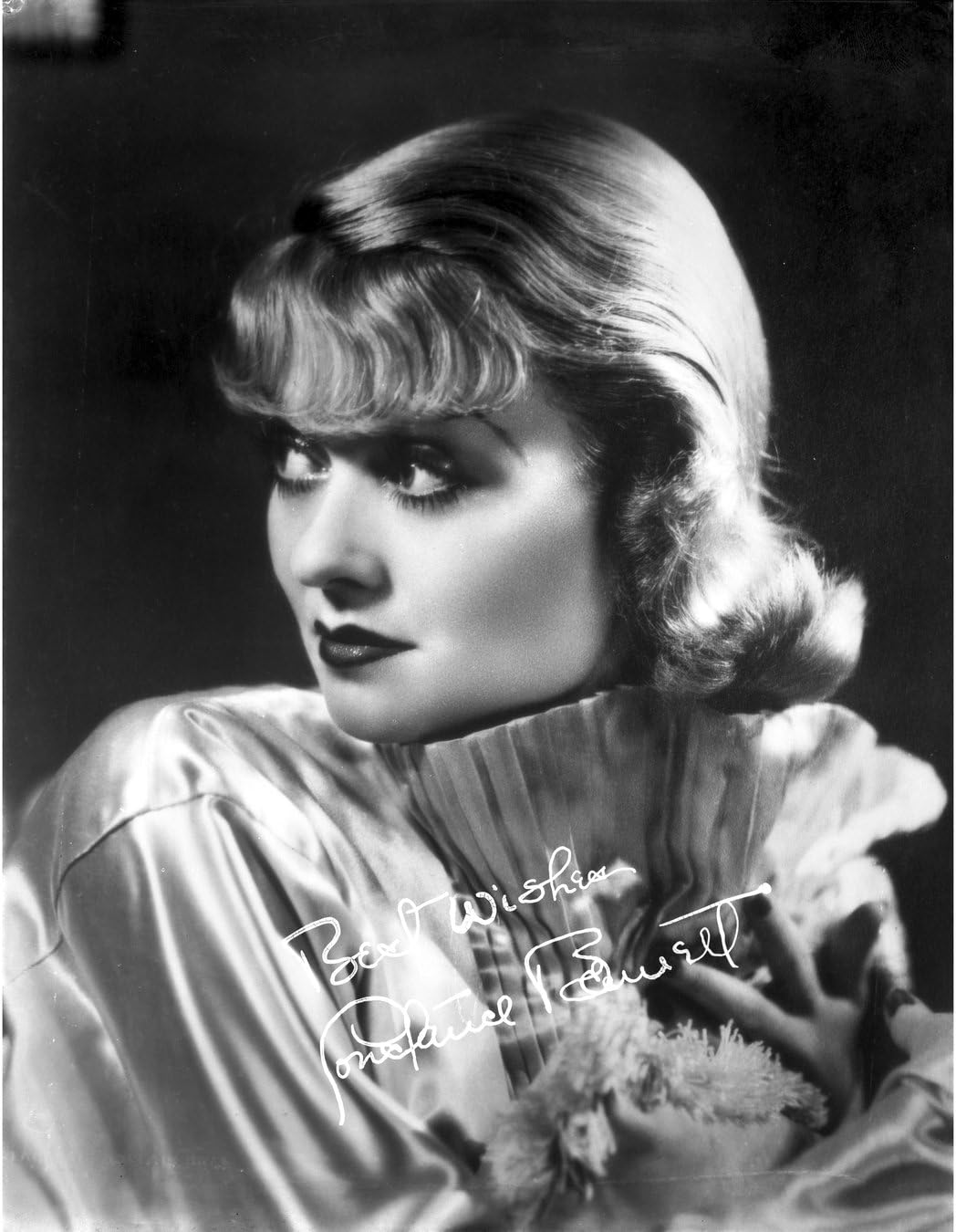 Amazon.com: Globe Photos ArtPrints Constance Bennett On A Silk Top with ...