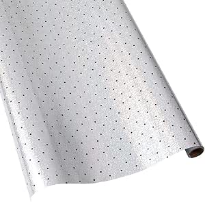 Amazon.com: Caspari Twinkle Toes Dot 30 in. x 5 ft. Wrapping Paper in ...