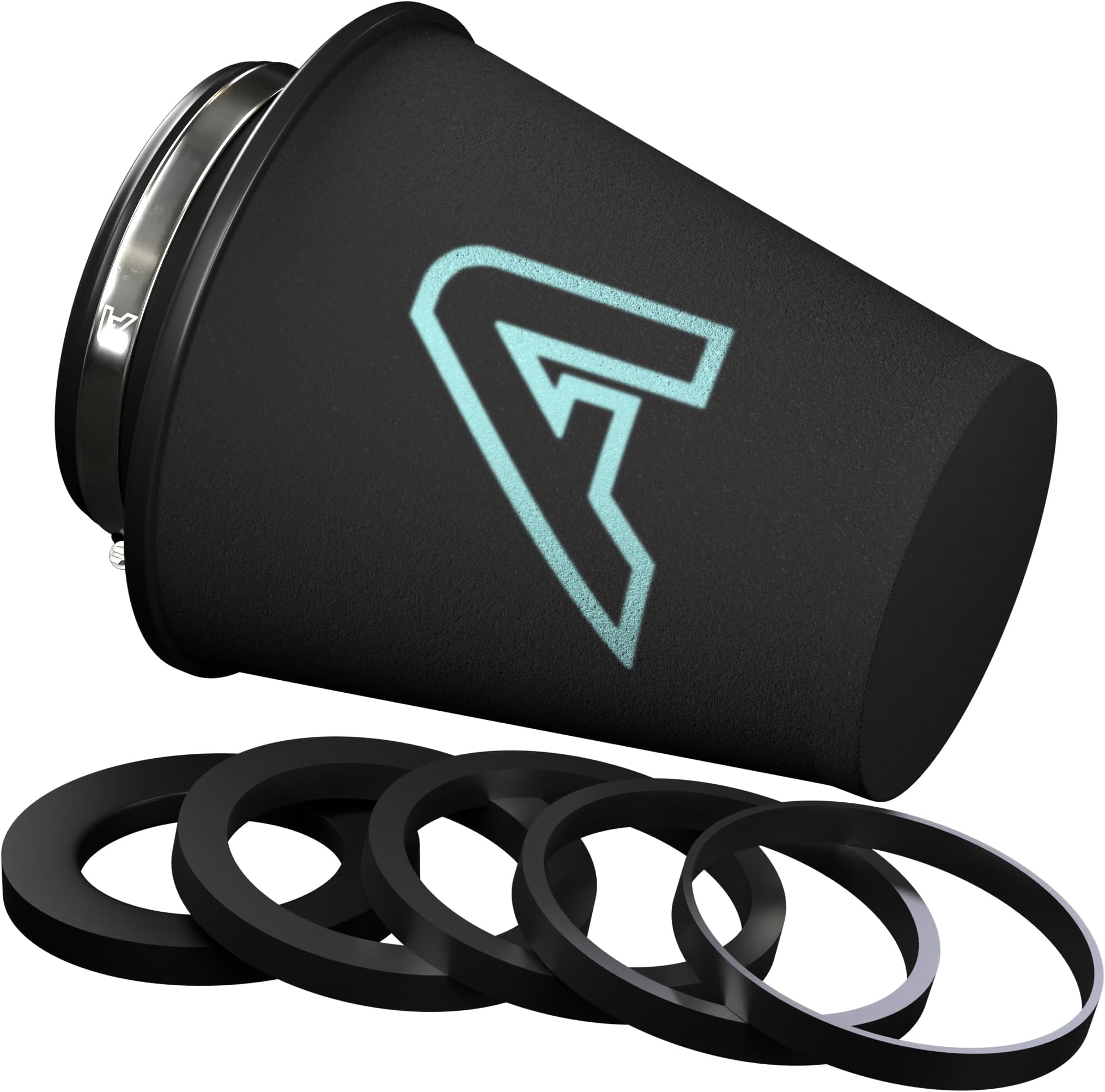 Universal Car Air Filte, High Power Sports Mesh Cone Air Intake Filter ...