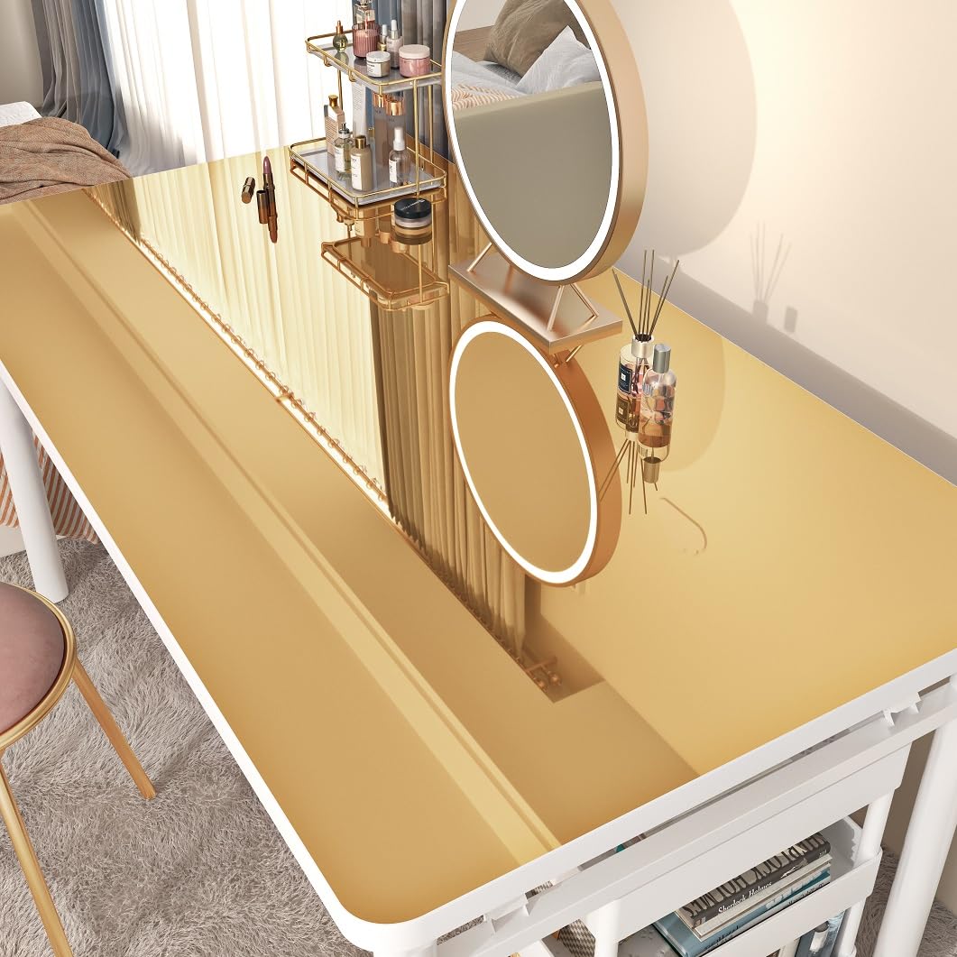 Amazon.com: HotDecor 15.7"X315" Mirrored Contact Paper Peel and Stick ...