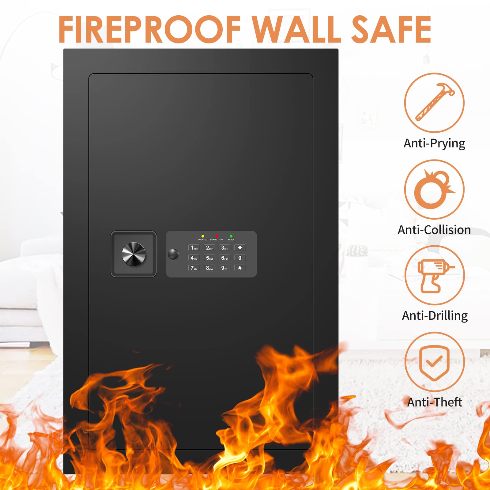 In Wall Safe 25.6
