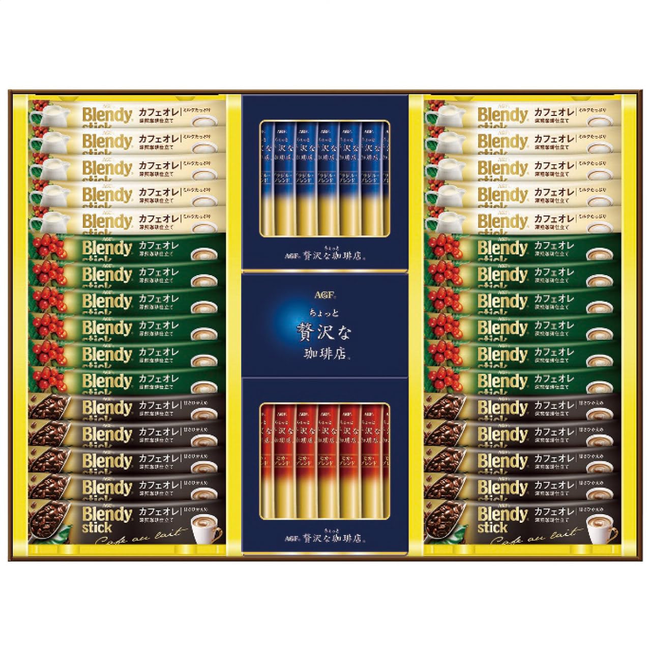 Amazon | スティックカフェオレ＆ブラックアソートギフト BZT-30Y | 味の素 | インスタント・スティック 通販