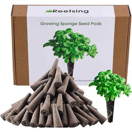 Amazon.com : Qunclay Grow Sponges Bulk Seed Starter Pods Replacement ...