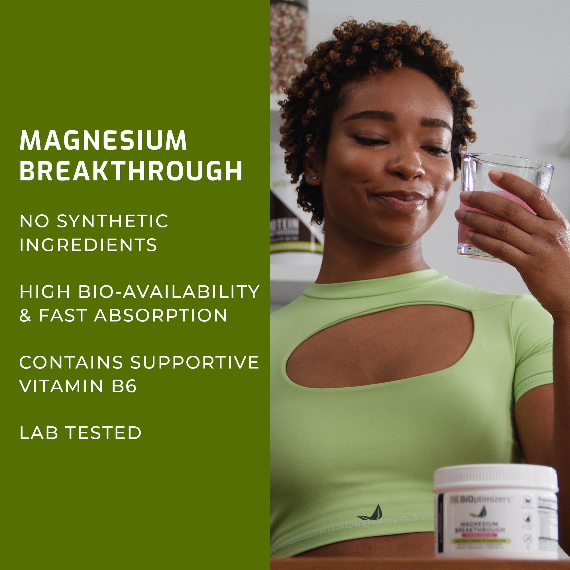 Snapklik.com : BiOptimizers Magnesium Breakthrough Drink Raspberry ...
