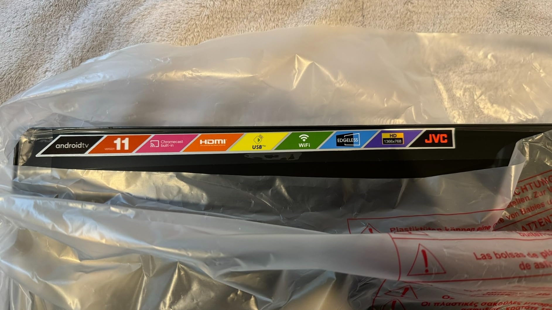 JVC 32 inch Smart TV | HD Edgeless Android TV | 32" Television with ...