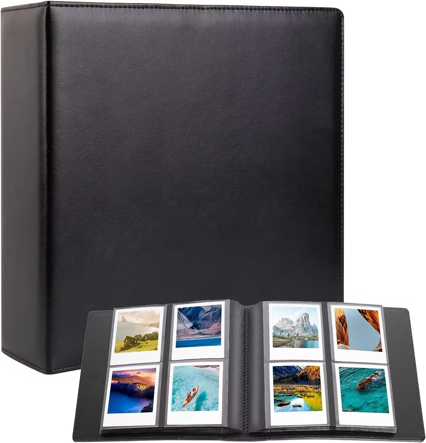 192 Pockets Photo Album for Fujifilm Instax Wide,Polaroid Now I-Type ...