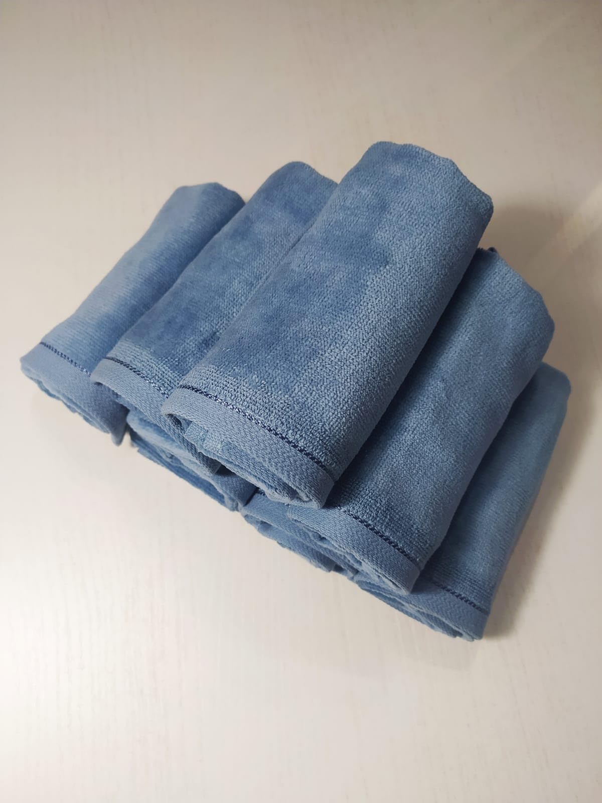 Amazon.com: 7Pack Cotton Velour Fingertip Towels - Extra Absorbent and ...