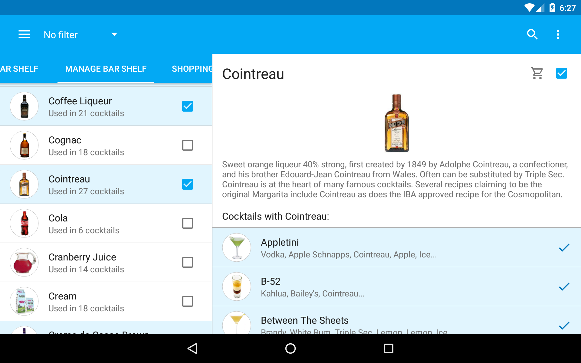 My Cocktail Bar - App on Amazon Appstore