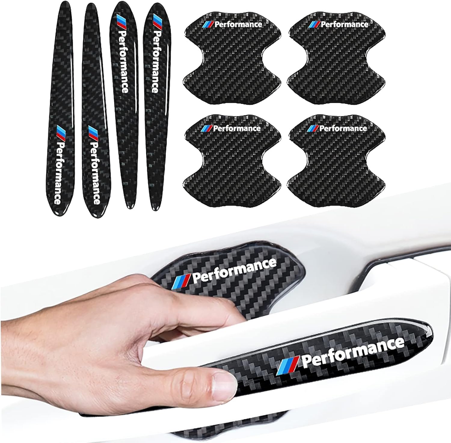 Amazon.com: for BMW Car Door Handle Protector, Car Door Handle Sticker ...