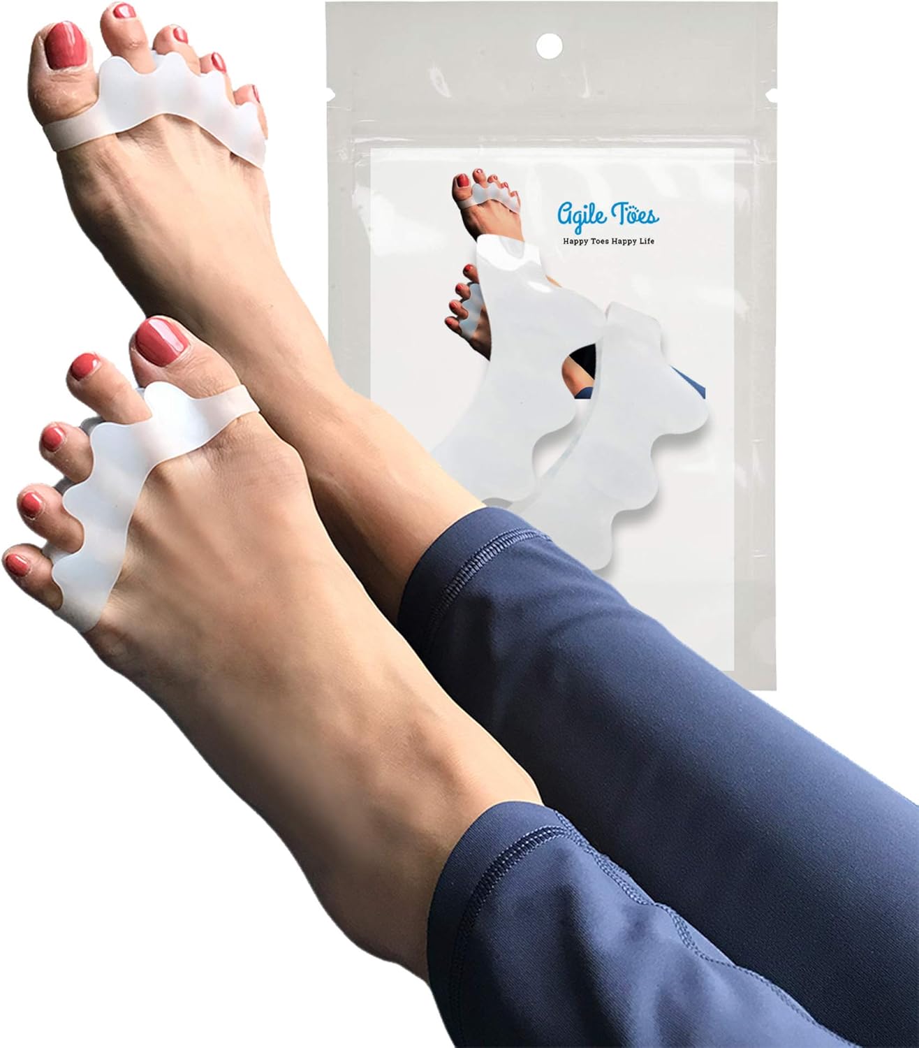 Agile Toes: Toe Separator Toe Spreader Toe Spacer Toe Divider for ...