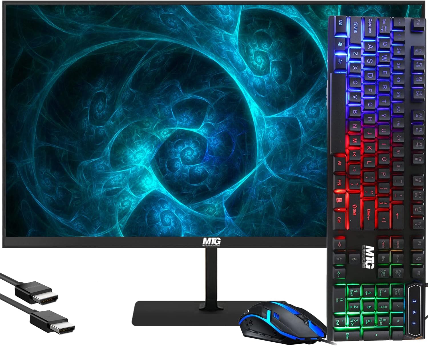 Amazon.com: MTG 22 inch 1080p LED Desktop Laptop Monitor - Full HD ...