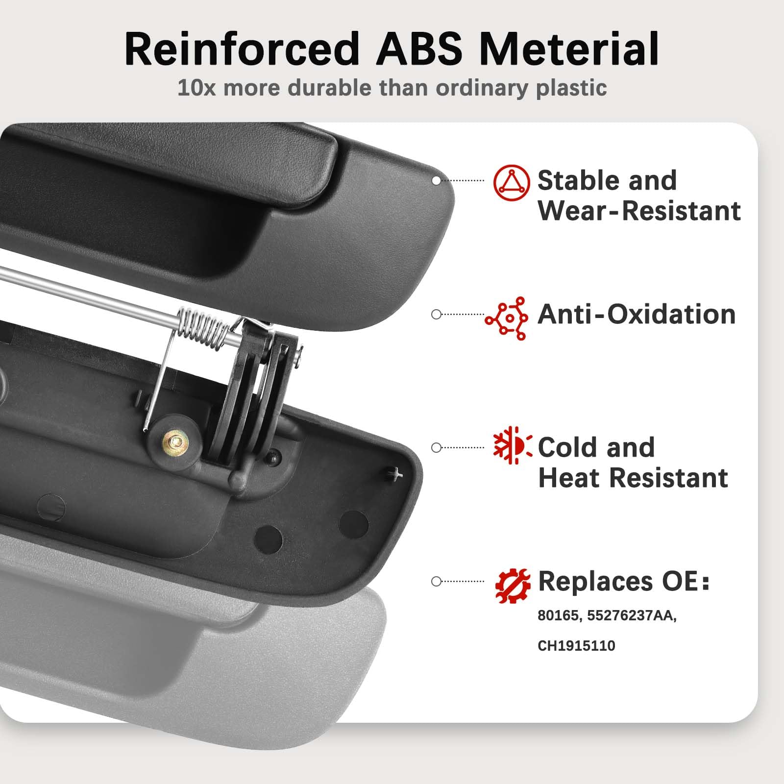 Snapklik.com : FAERSI Tailgate Handle Rear Liftgate Door Handle ...