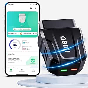 Amazon.com: Bluetooth OBD2 Scanner APP for Car: Wireless Easy Setup 1S ...