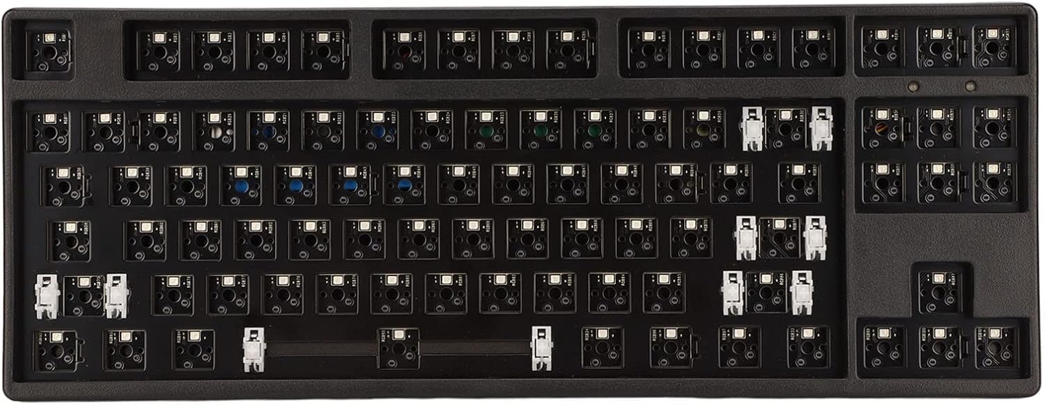 Amazon.com: Modular Mechanical Keyboard, 87 Key Mechanical Keyboard DIY ...