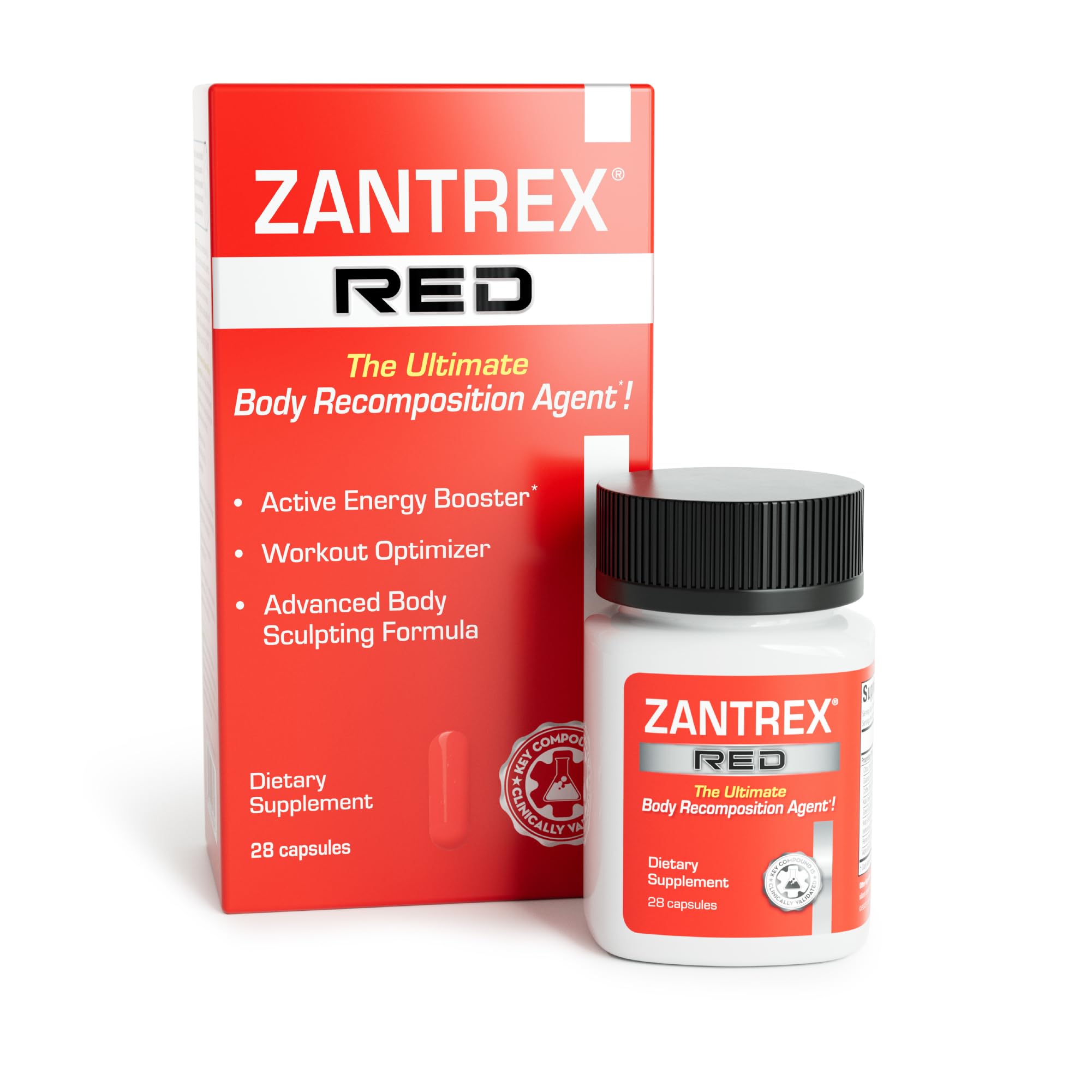 Amazon.com: Zantrex Red - Body Recomposition - Body Sculpting ...