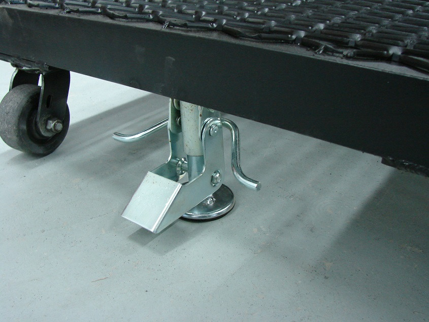 Amazon.com: Floor Locks Brake 4" 5" 6" 8" Casters with Non-Slip Rubber ...