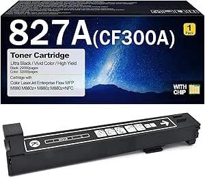 Amazon.com: 827A Compatible Toner Cartridge Replacement for HP 827A CF300A CF301A CF303A CF302A ...