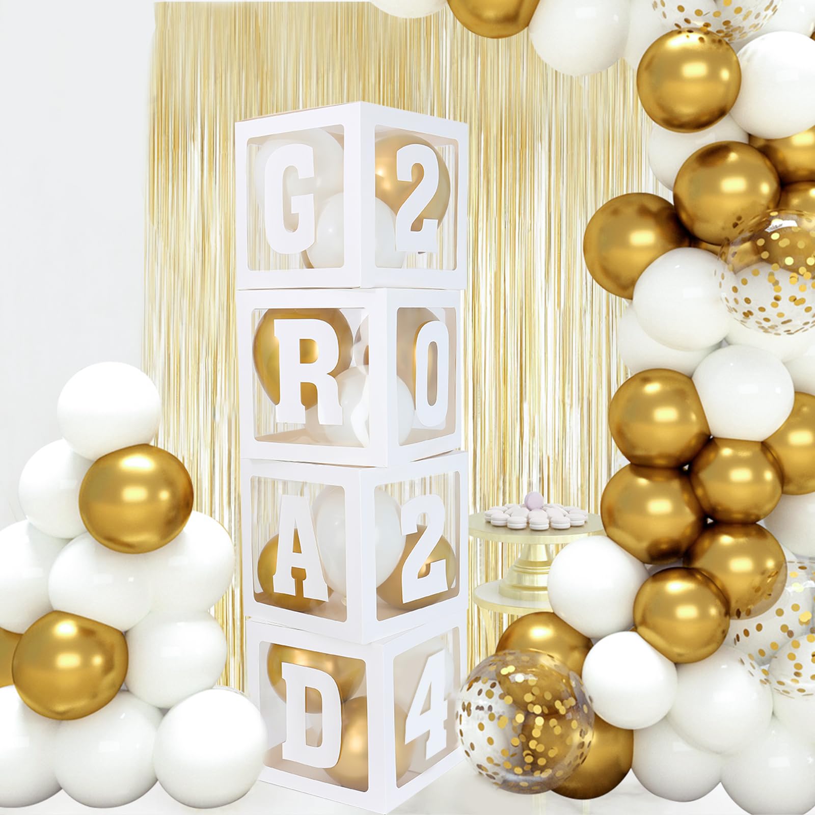 Snapklik.com : 2024 Graduation Decorations Balloon Boxes - Graduation ...