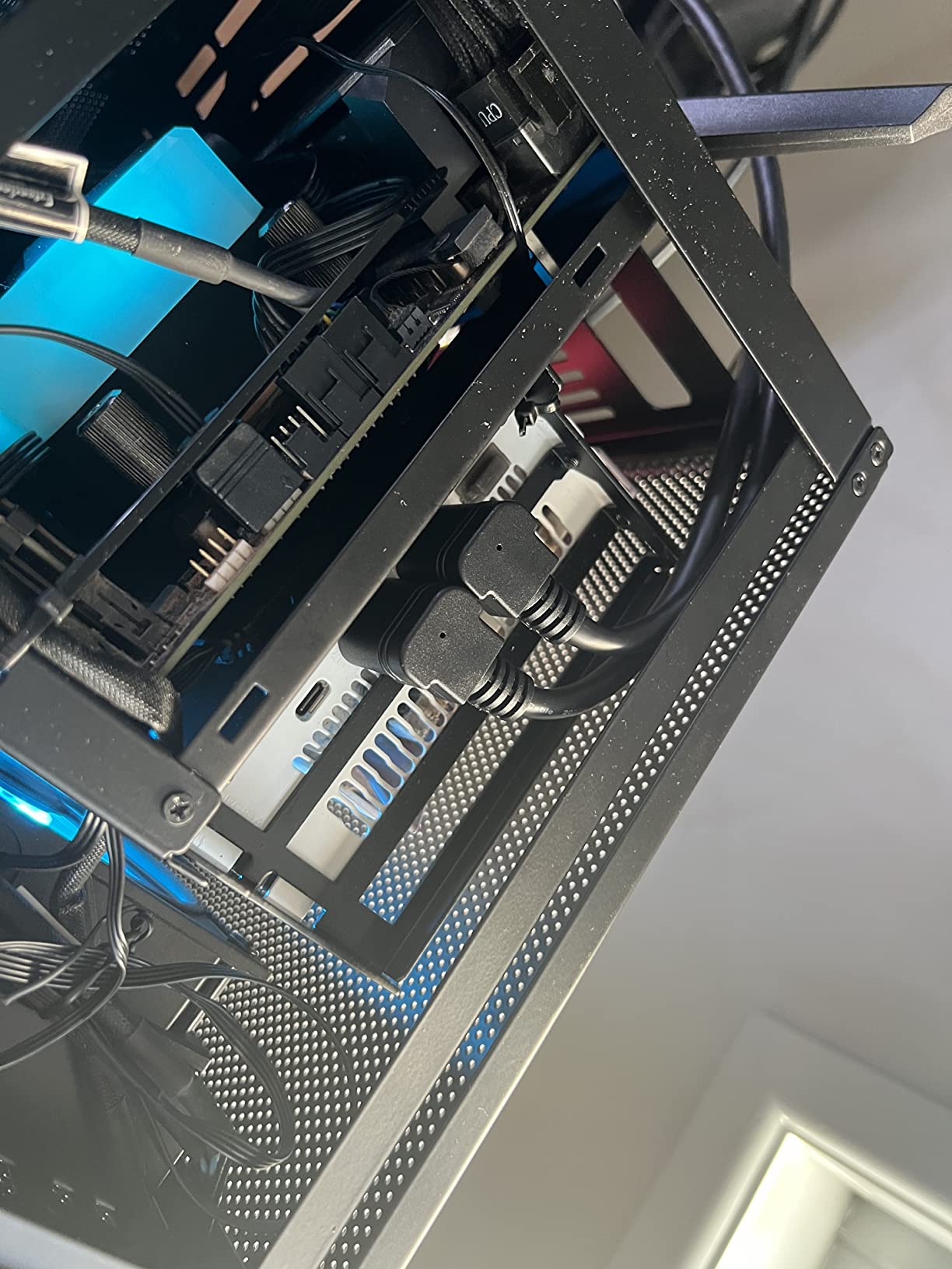 BolAAzuL 90 Degree Displayport 1.4 Adapter Cable, Right Angle Display ...