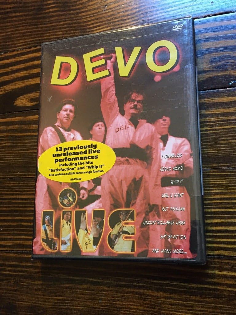 Amazon.co.jp: Devo Live [DVD] : DEVO: DVD