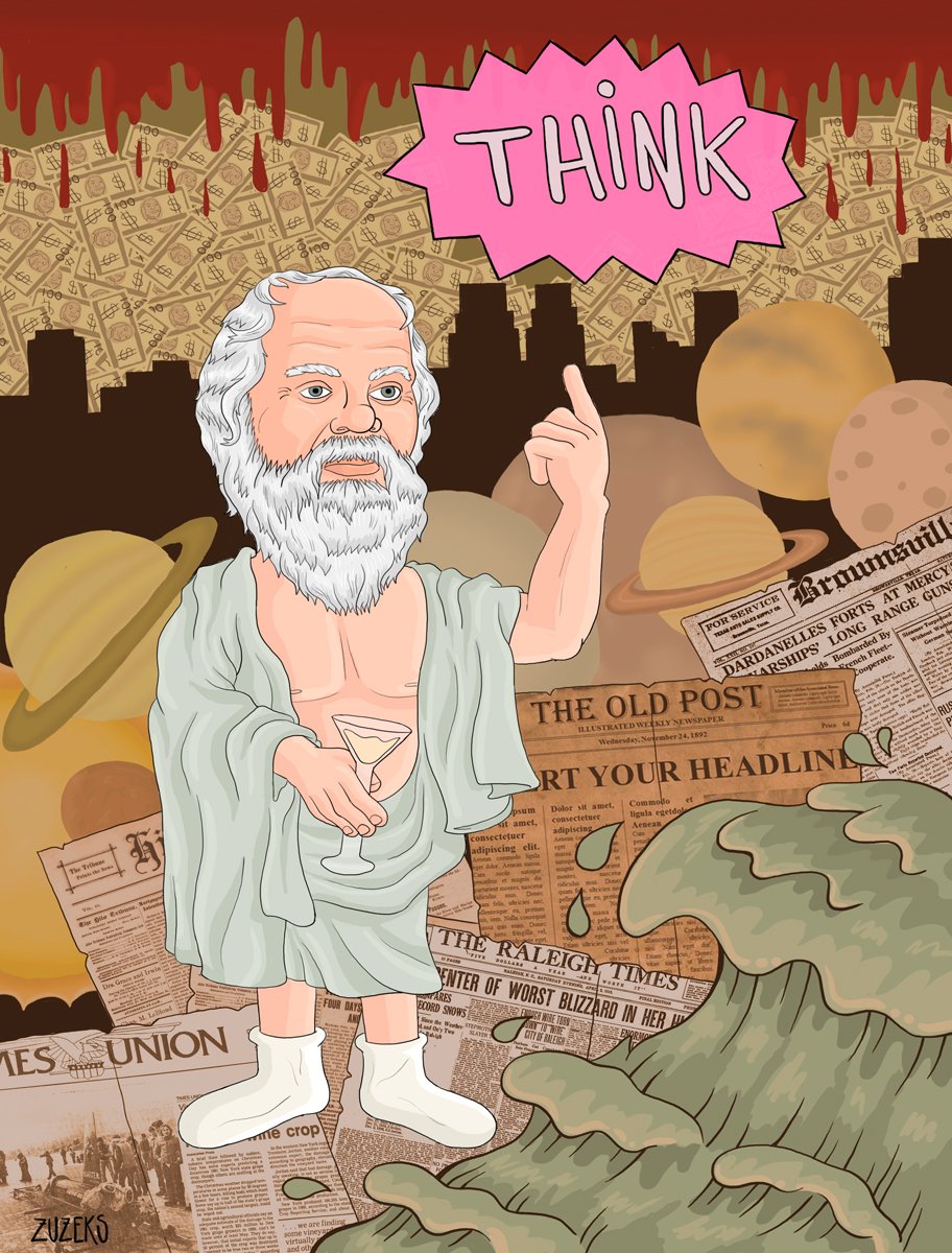 Socrates Cartoon