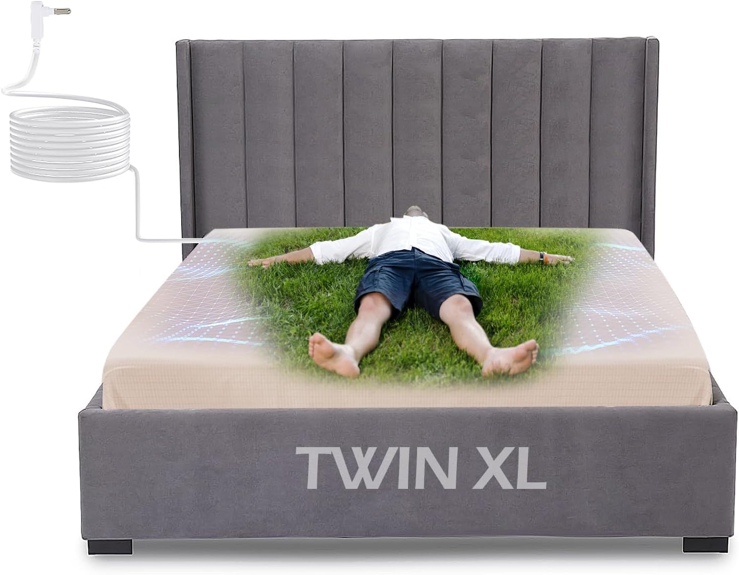 Amazon.com: Fitted Grounding Sheets Twin XL for Earthing Improved Sleep ...