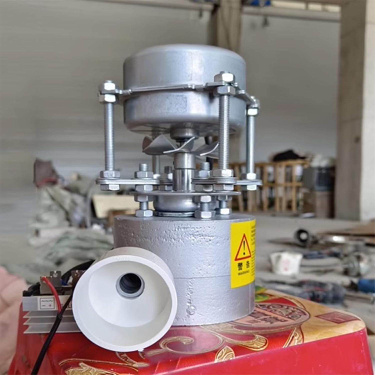 1000W 110V Outdoor Hydro Generator Kit 50 Hz Aluminum Alloy Turbo Hydro ...