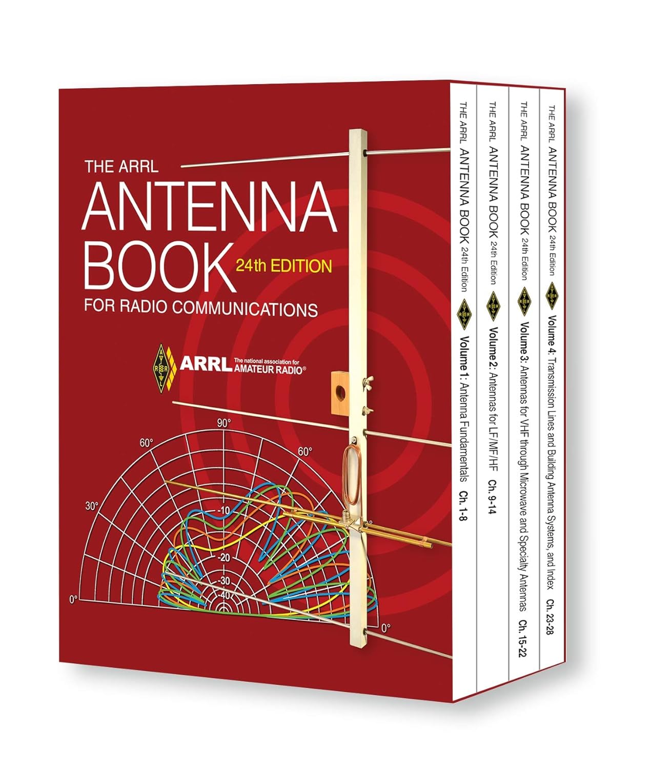 RUNYAO The ARRL Antenna Book 24th Edition Four Volume Boxed Set: ARRL ...
