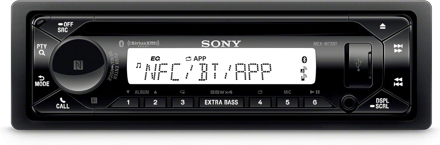Sony MEX-M72 Bluetooth Marine CD Receiver : Amazon.co.uk: Electronics ...