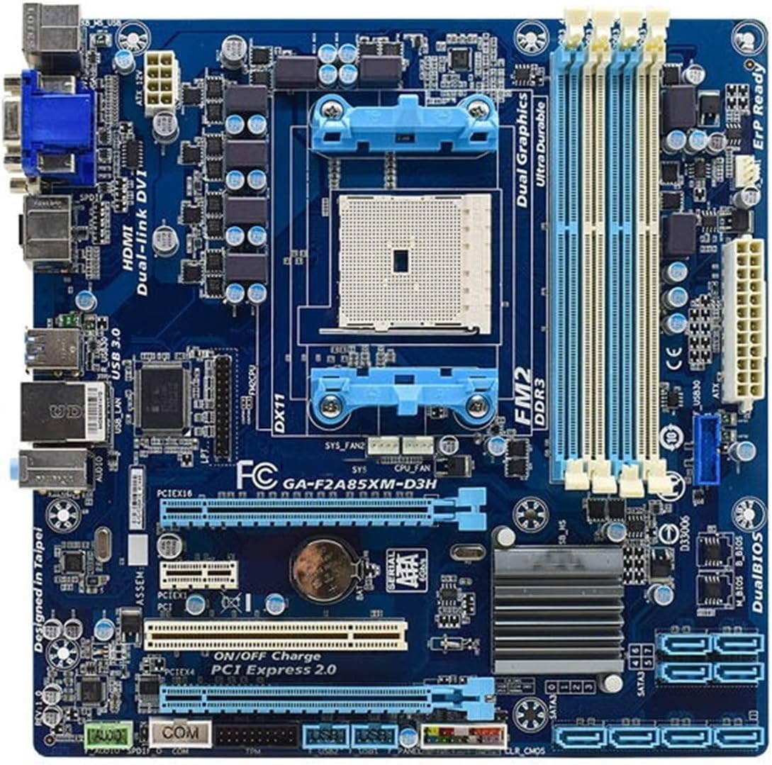 Amazon.com: Mainboard AMD A85X Fit for Gigabyte GA-F2A85XM-D3H Desktop ...