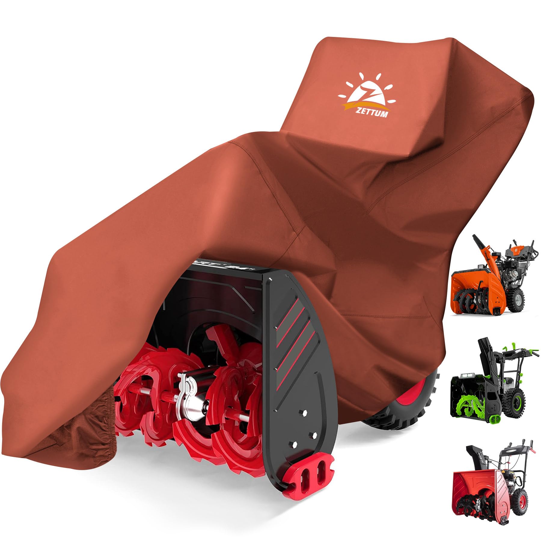 Snapklik.com : Zettum Snow Blower Cover - 600D Snowblower Covers Heavy ...